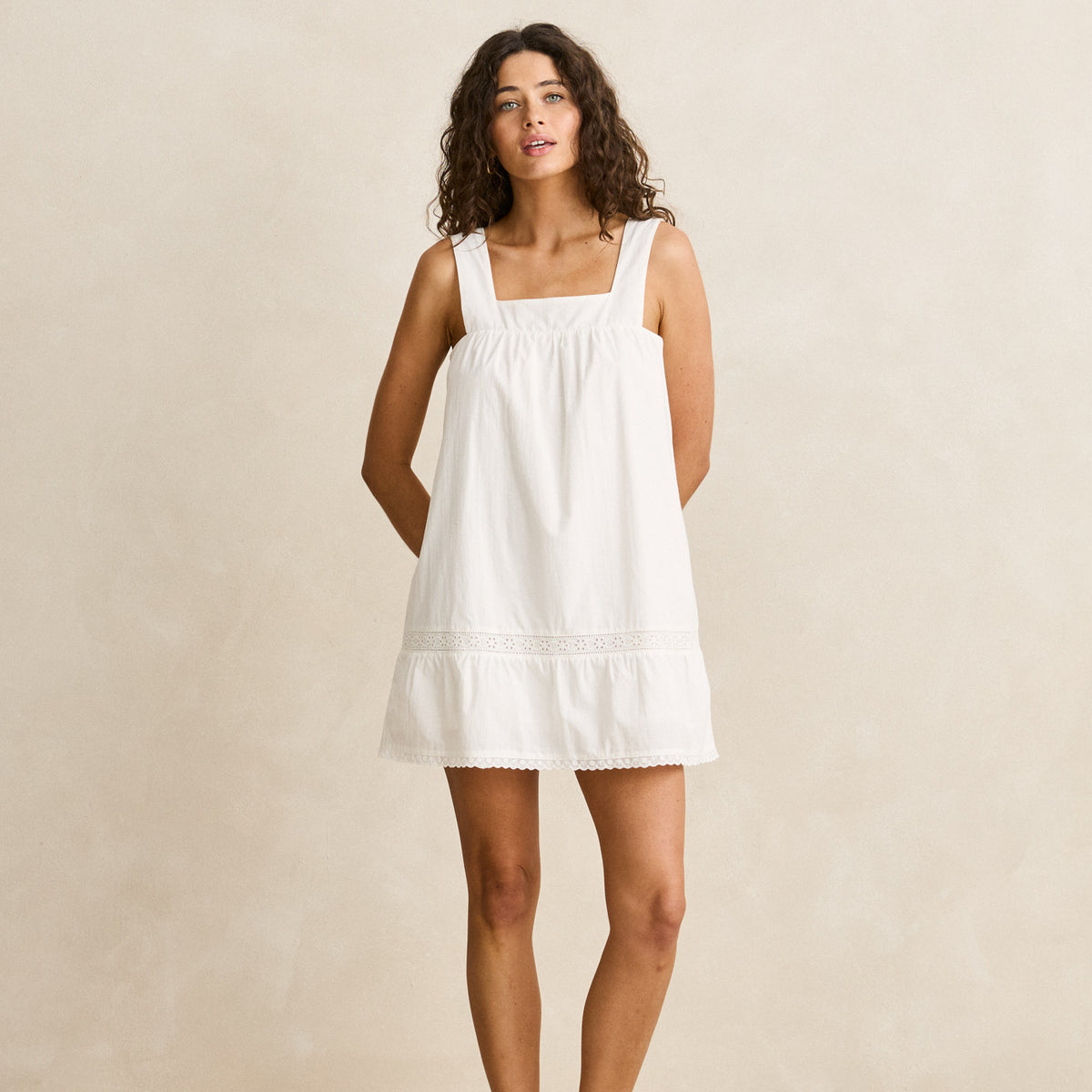 Rhythm Broderie Lace Mini Dresses – NZ Shred