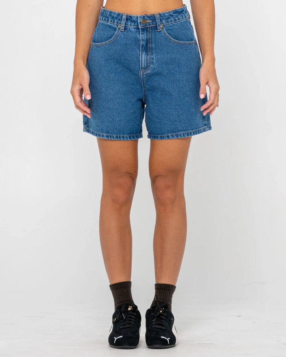 Rusty Cyprus High Denim Shorts – NZ Shred