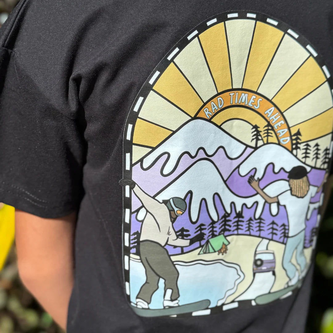 Wild & Co Rad Times Ahead Kids Tees – NZ Shred